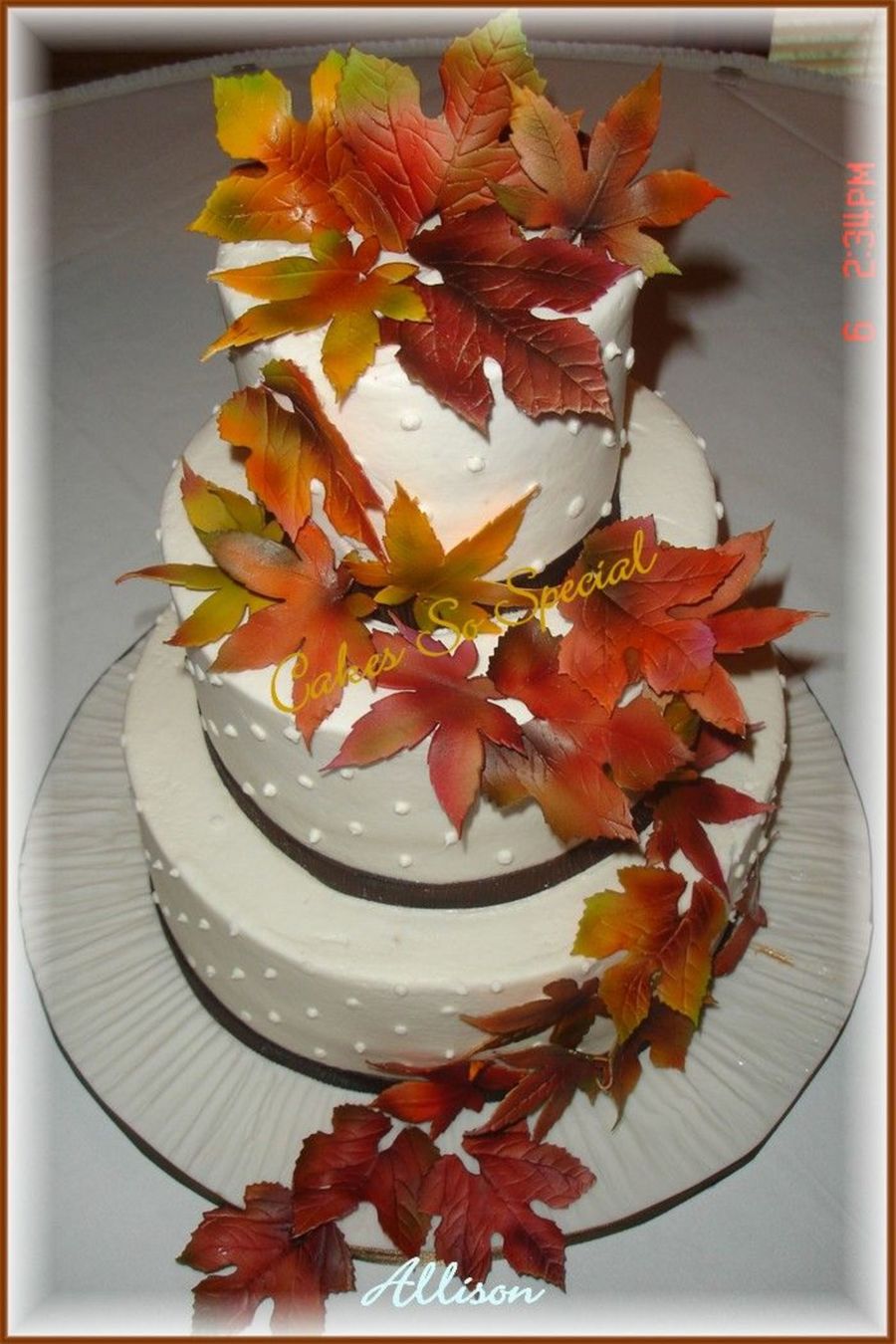 Falling Leaves - CakeCentral.com