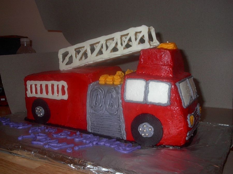 Firetruck - CakeCentral.com