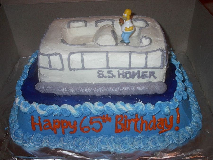 Pontoon Boat - CakeCentral.com