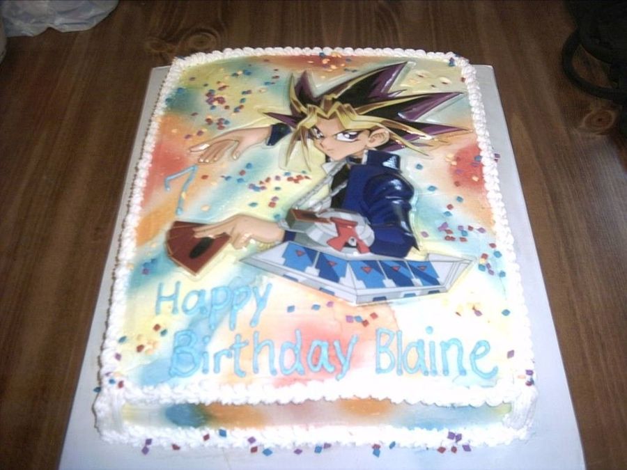 Yu-Gi-Oh Cake - CakeCentral.com