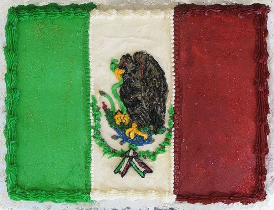 Flag Of Mexico - CakeCentral.com