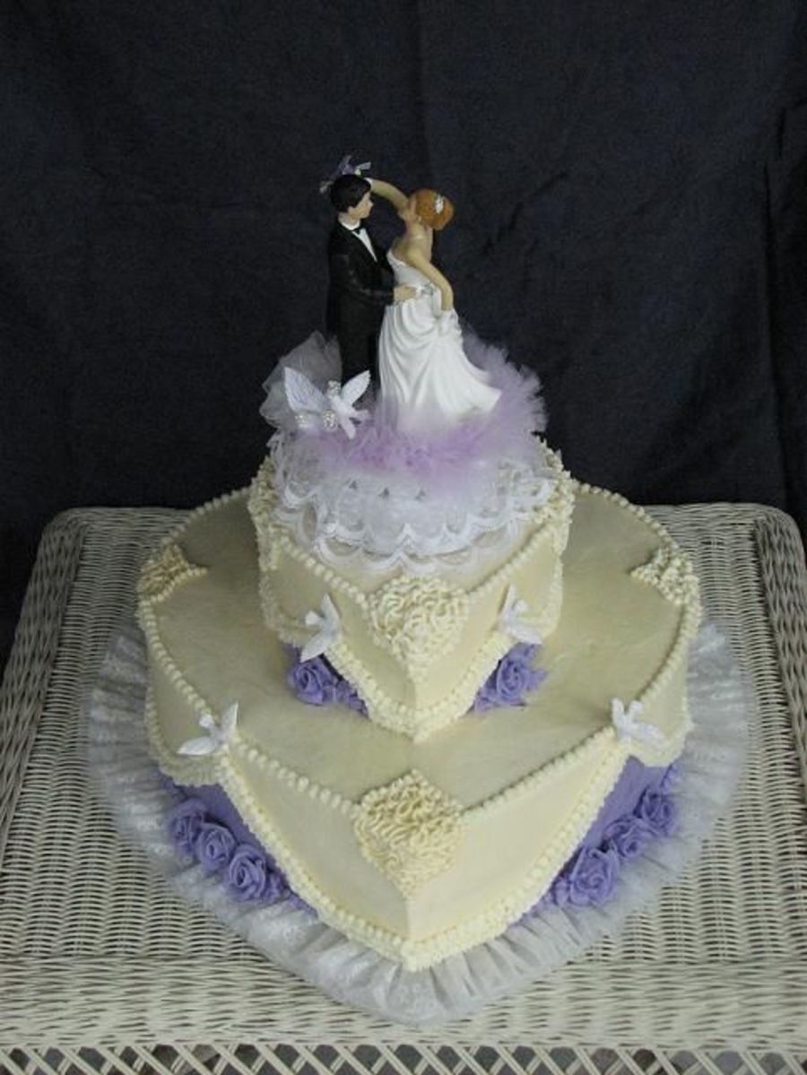 Victorian Hearts - CakeCentral.com