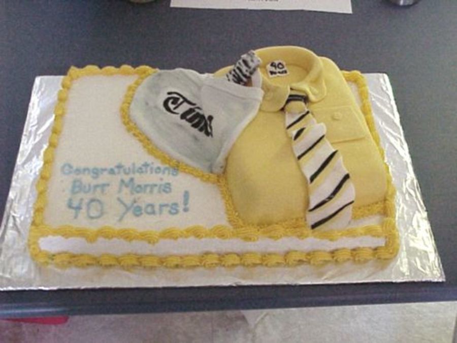 40 Years Of Service - CakeCentral.com