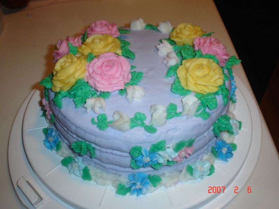 Co-Worker's Birthday Cake - CakeCentral.com