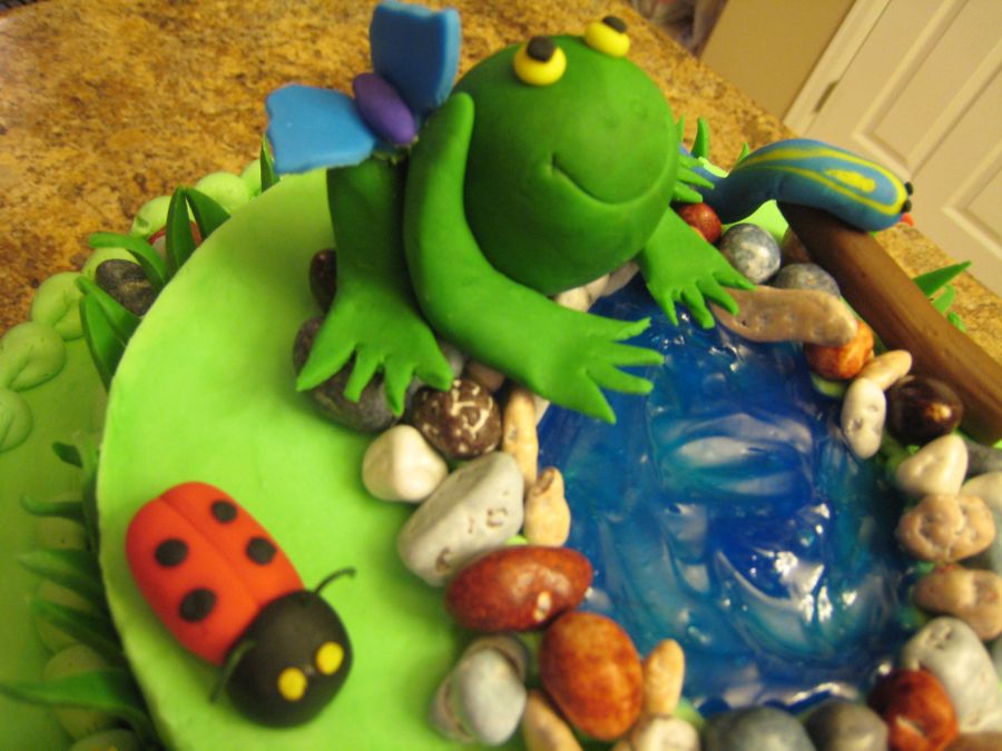 Frogs And Bugs - CakeCentral.com
