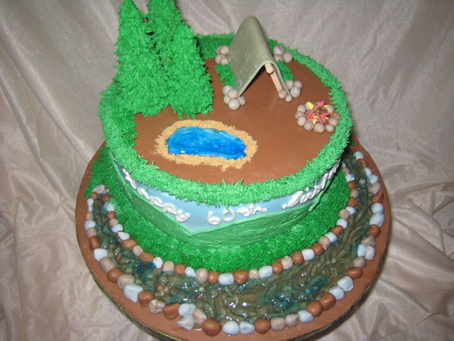 Camping - CakeCentral.com