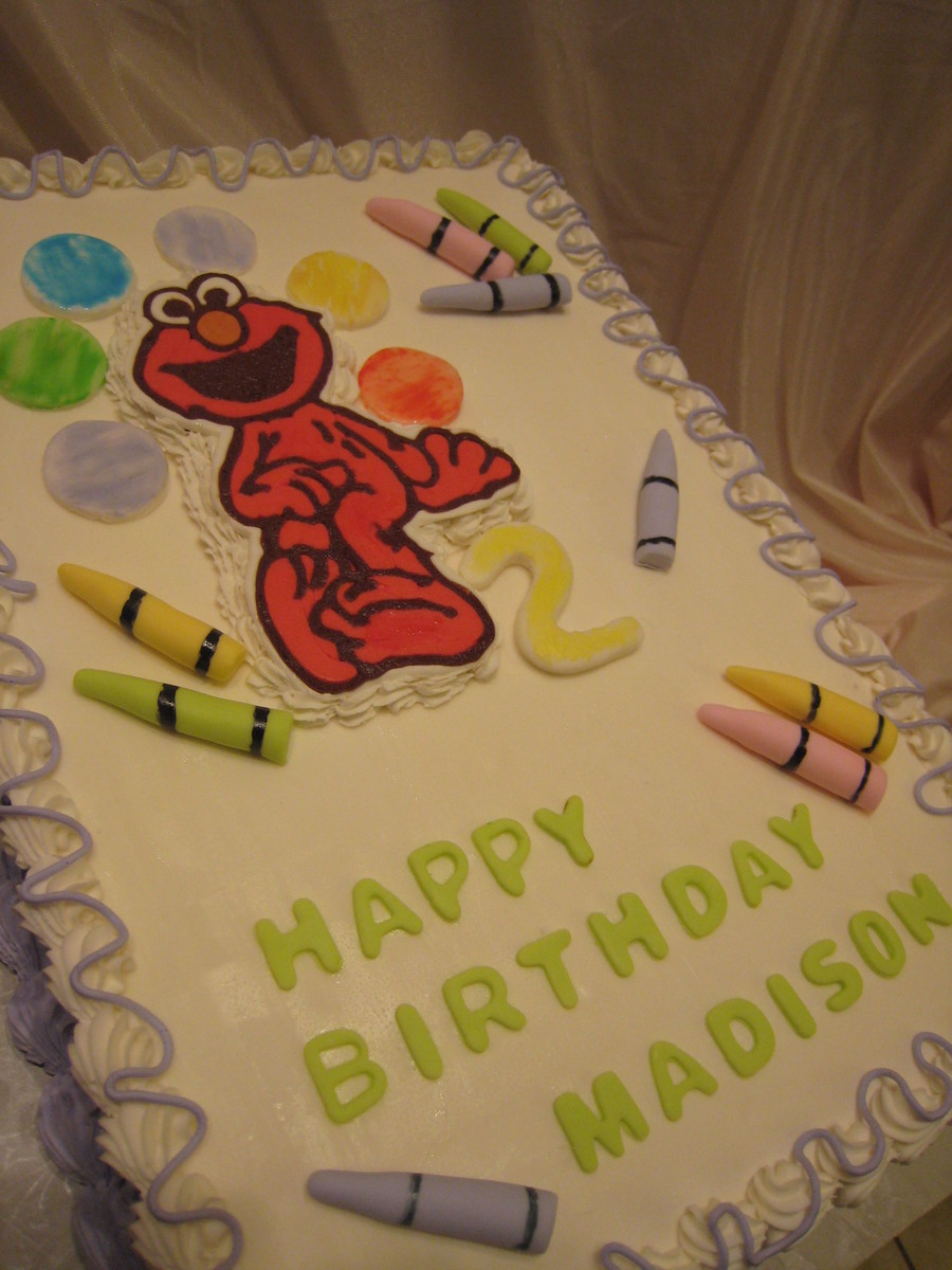Madison's Elmo - CakeCentral.com