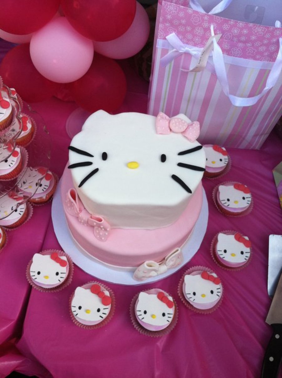Hello Kitty Baby Shower - CakeCentral.com