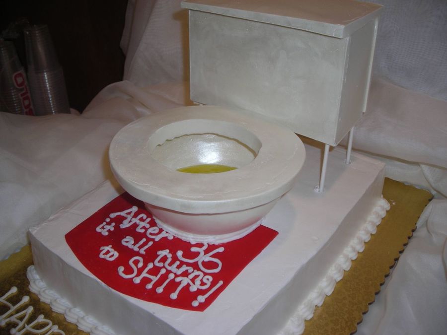 Toilet Cake - CakeCentral.com