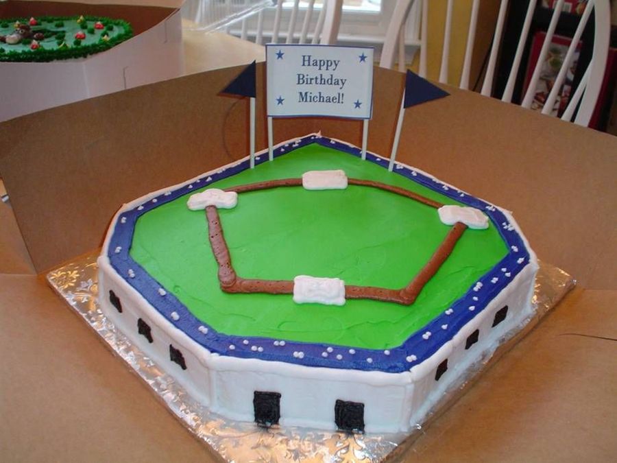 Baseball Field - CakeCentral.com