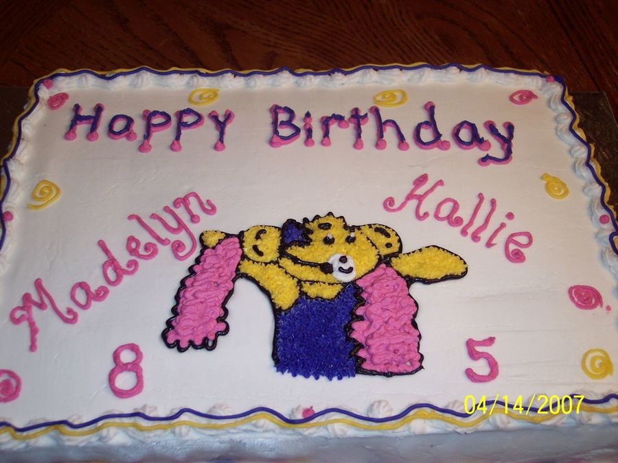 Build-A Bear Cake - CakeCentral.com
