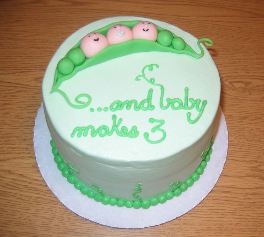 Pea Pod Cake - CakeCentral.com