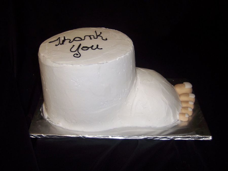 Foot Cast - CakeCentral.com