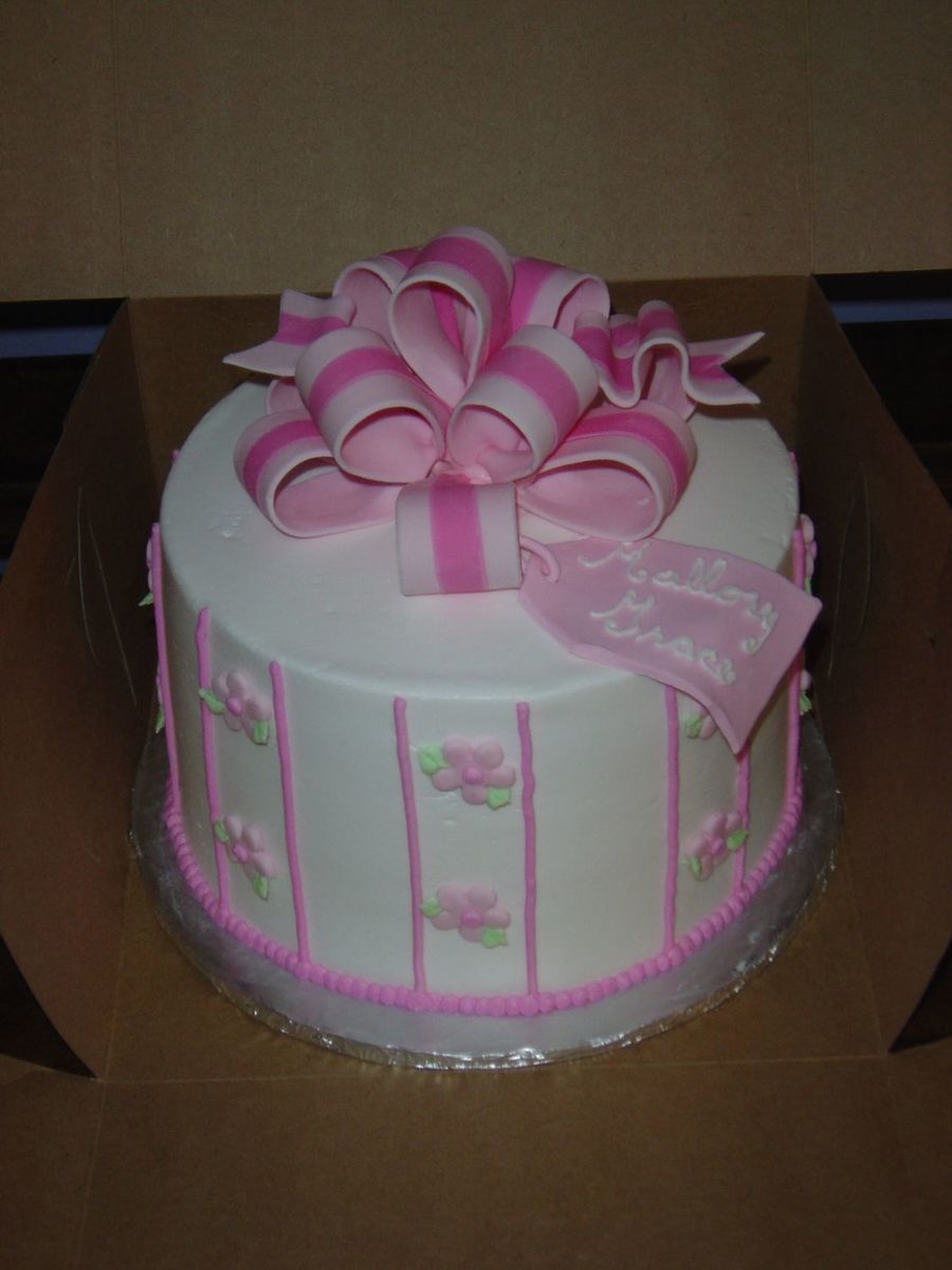 Pink Baby Cake - CakeCentral.com