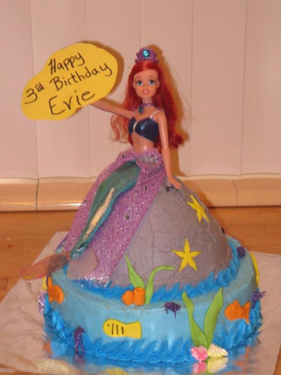 Arielcake.jpg - CakeCentral.com