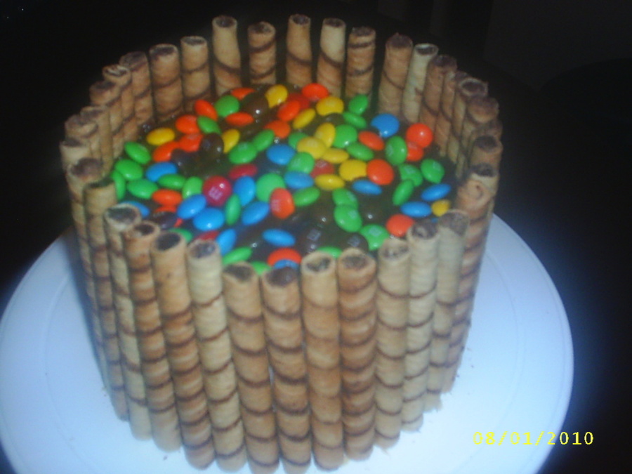 Mock Birthday Cake - CakeCentral.com