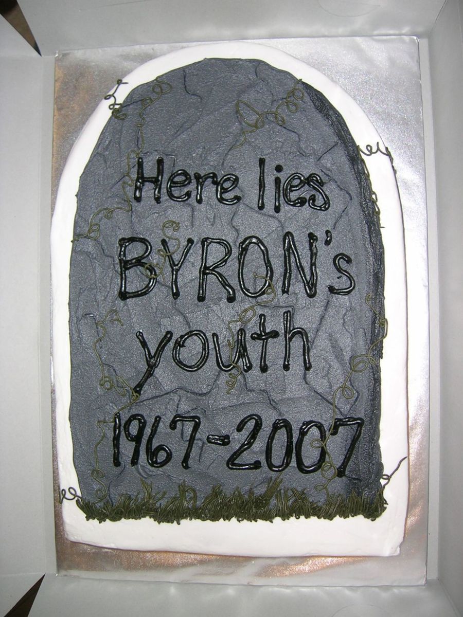 Tombstone - CakeCentral.com