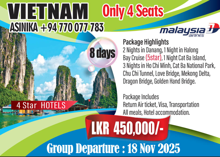 Vietnam – Travel Sensate (Pvt) Ltd. – Adz.lk – Classified Ads ...