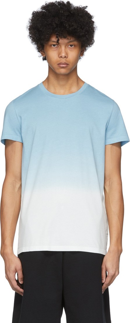 Balmain Blue & White Gradient T-Shirt - Luxed