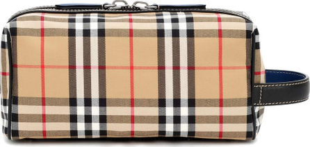 Burberry London England Check and leather pouch - Luxed