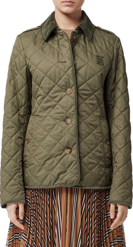 Burberry London England Fernhill Frankby Monogram Quilted Jacket - Luxed