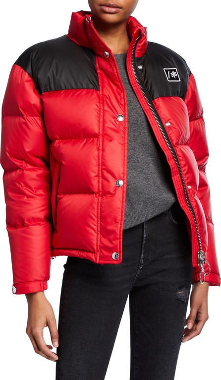 RE/DONE Cropped Down Puffer Jacket - Luxed