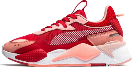 PUMA RS-X Colorblock Sneakers, Red - Luxed