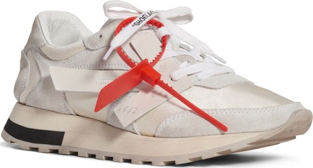 Off White Runner Sneaker - Luxed