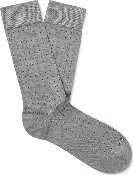 Marcoliani Pin-Dot Modal-Blend Socks - Luxed