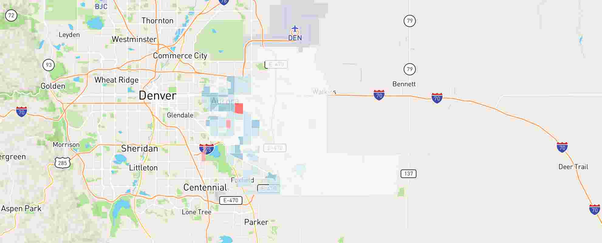 Zip Code Map Aurora 80016 10+ Neighborhoods In ZIP Code 80016, CO