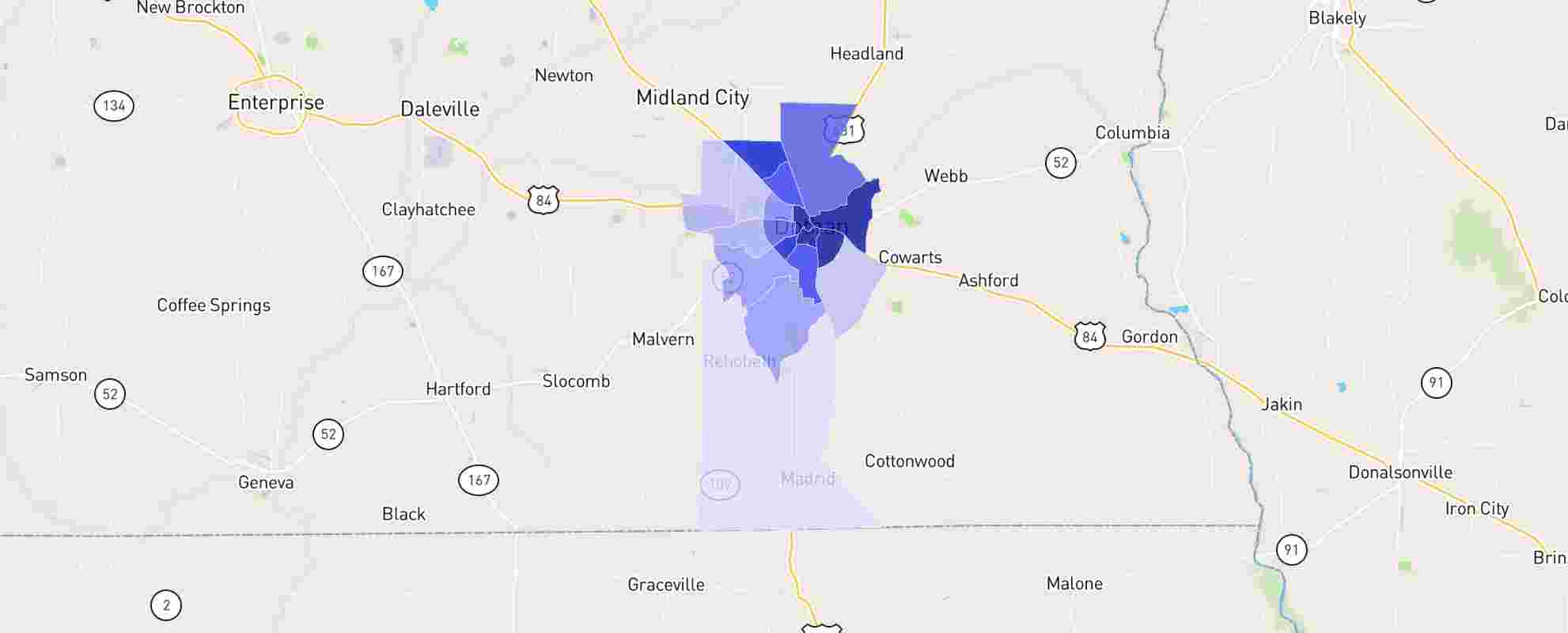 Crime Map Of Dothan Alabama