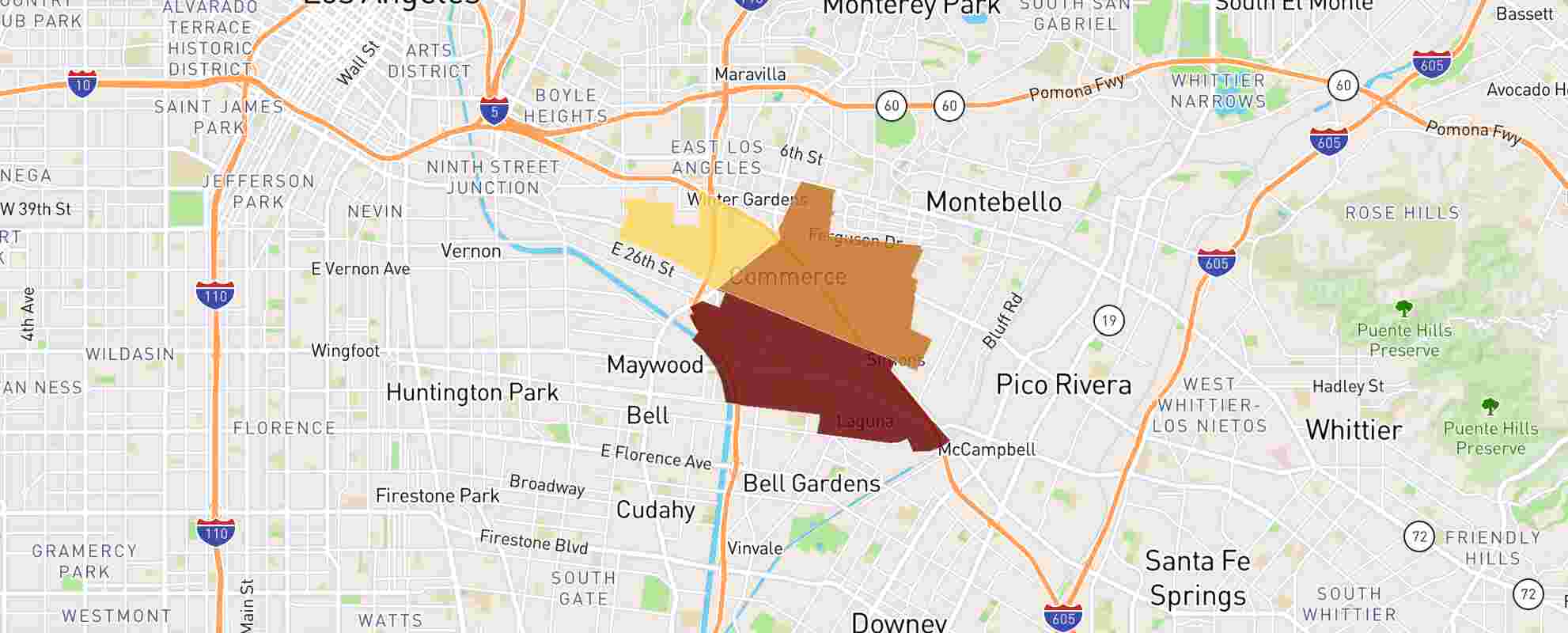 Commerce California Map Pandemic Forces Chambers Of Commerce To Evolve