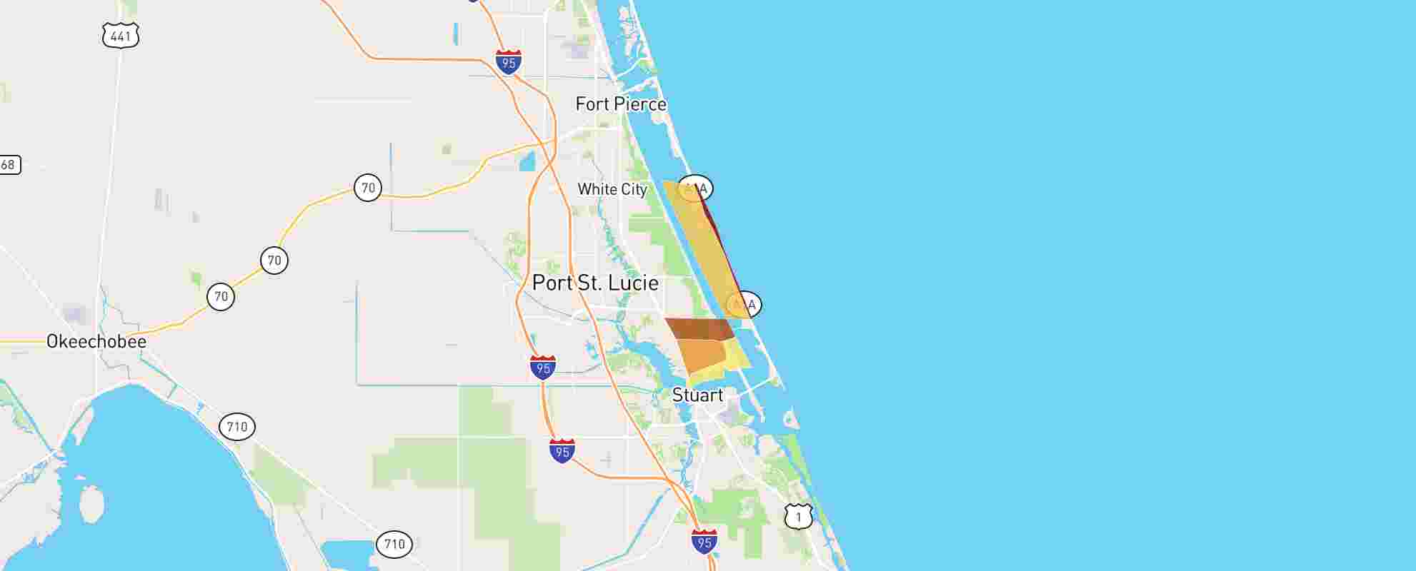 Jensen Beach Florida On Map Show