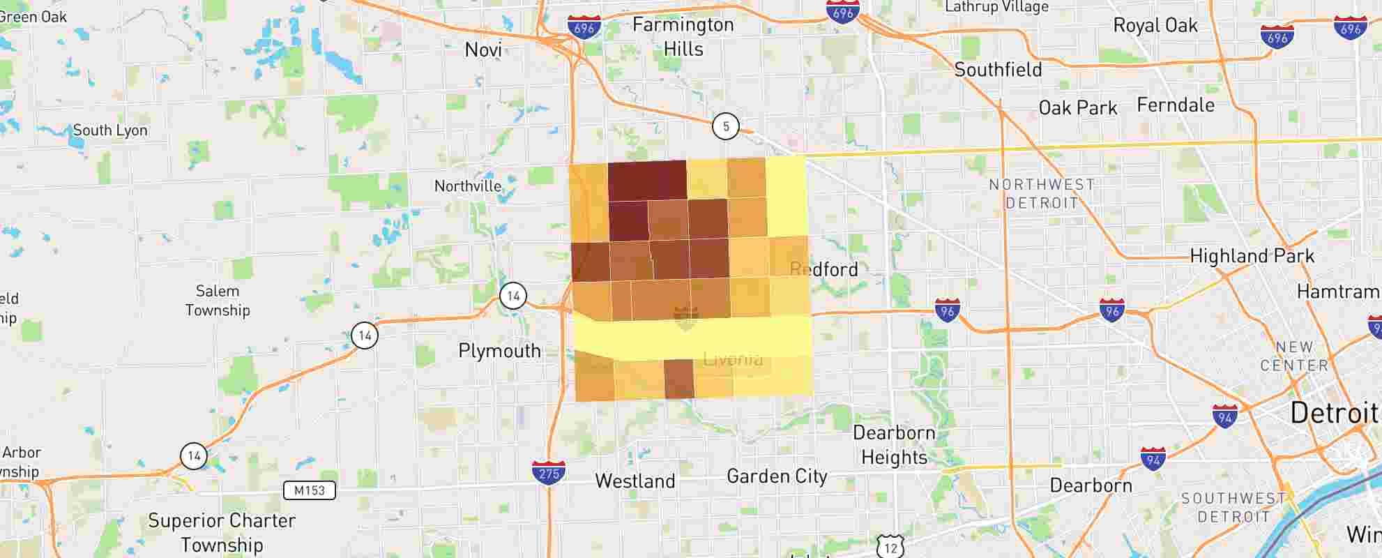 City Of Livonia Zoning Maps Town Of Aurora Zoning