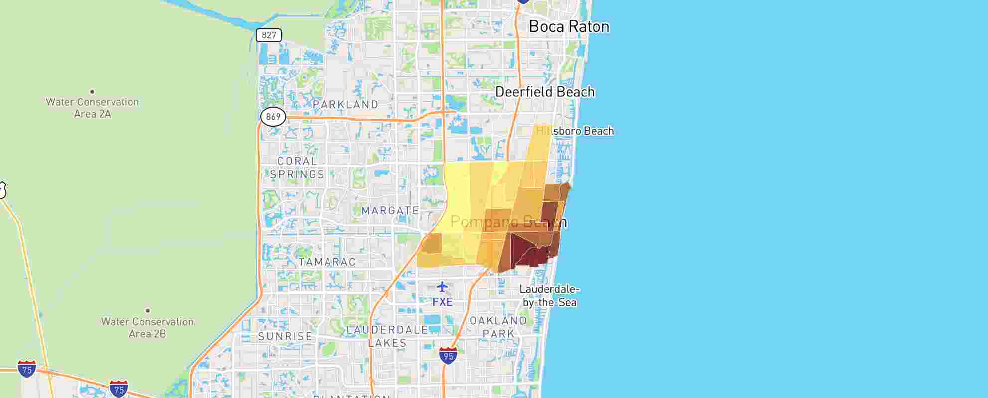 Where Is Pompano Beach Florida On The Map