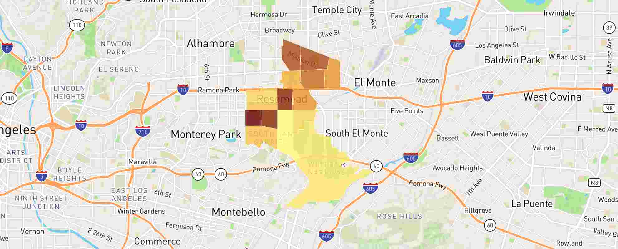 Rosemead Ca On A State Map Visit Rosemead: 2025 Travel Guide For