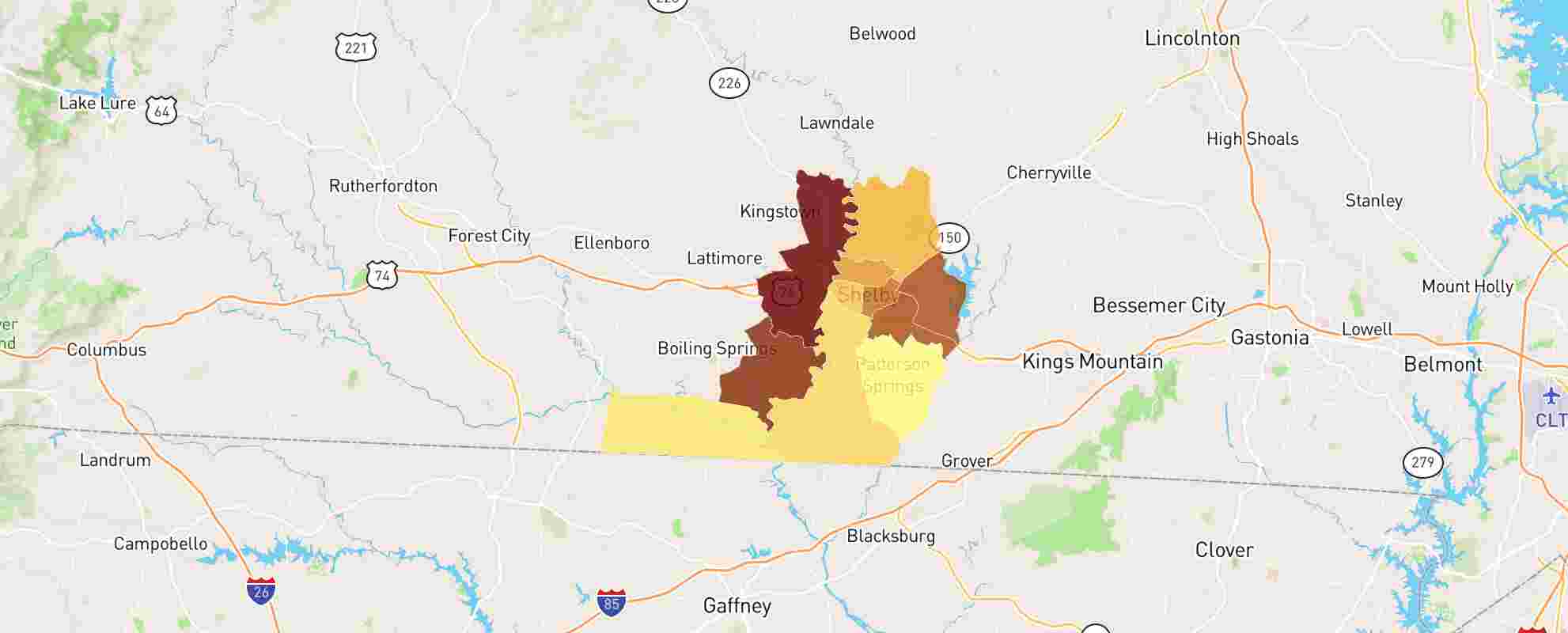 Shelby Nc Zip Code Map Shelby County, TX Maps