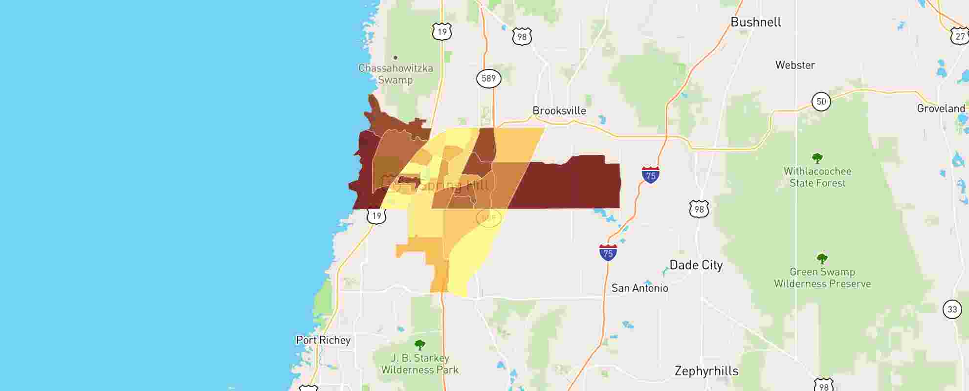 For Spring Hill Florida Demographics