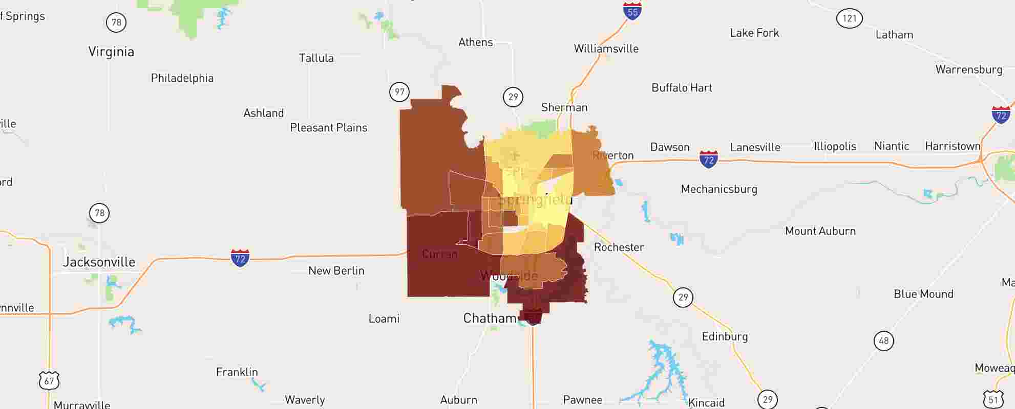 Dunbar St Springfield Ill Map The Immeasurable Cost Of The December
