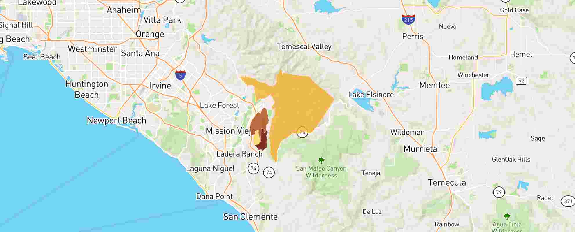 Trabuco Canyon California Map Trabuco Creek Habitat Restoration | OC