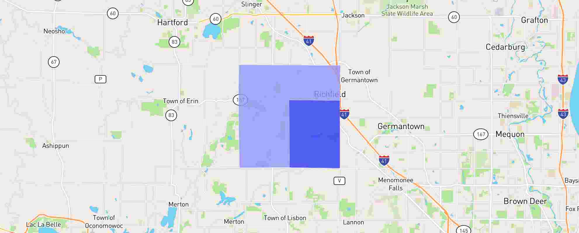 Richfield Wi Official Website Maps Richfield Self Storage Units