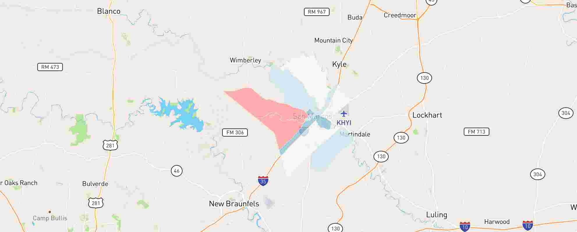 San Marcos Zip Code Map