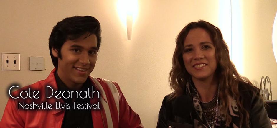 Cote Deonath discusses the hard work involved with being an Elvis ...