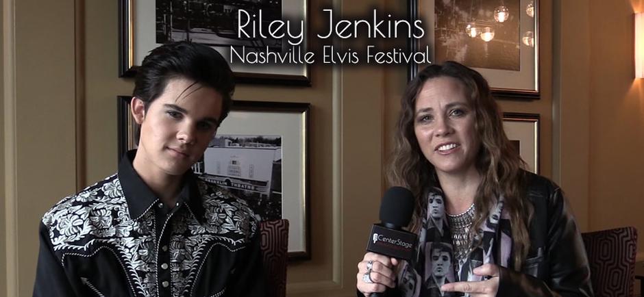 Riley Jenkins pays tribute to Elvis as a special guest during the ...