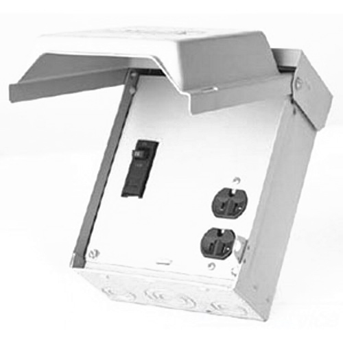 Midwest U010C Unmetered Power Outlet; 20 Amp, 120/240 Volt, 1-Phase ...