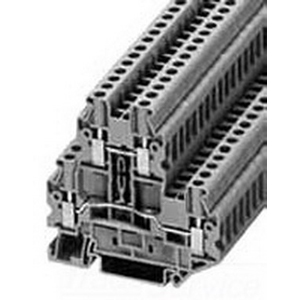 Eaton / Cutler Hammer XBUTT4 Terminal Block; 6.2 mm, Gray - Crescent ...