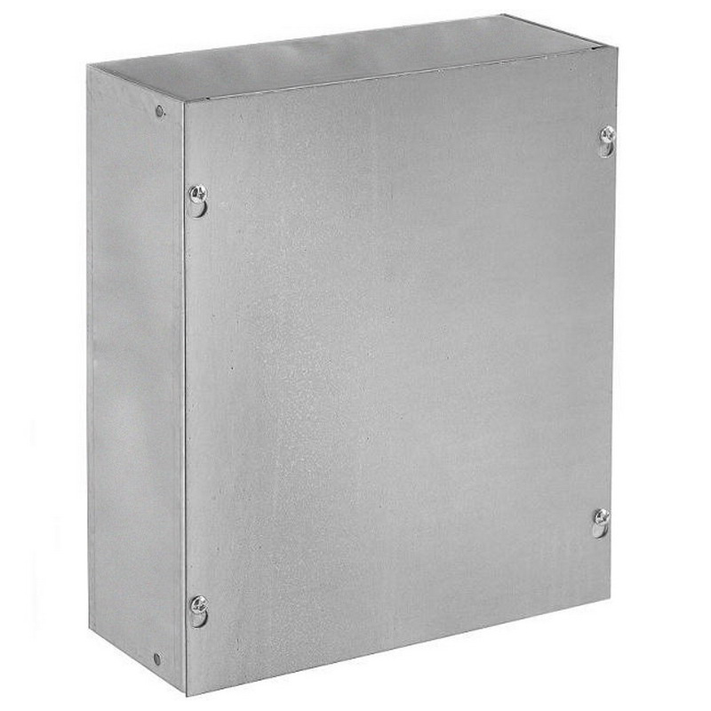 Hoffman ASG24X24X8NK Pull Box; 8 Inch Depth, Galvanized Steel, ANSI 61 ...
