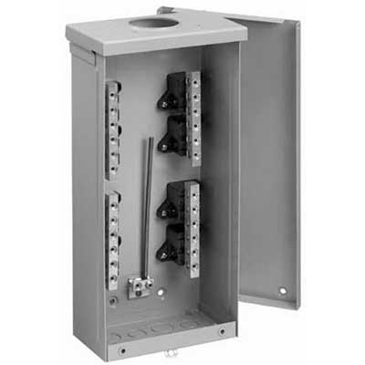 Hoffman Pentair TB3R203 Terminal Box; 200 Amp, 4-Bar, 16 Gauge Steel ...