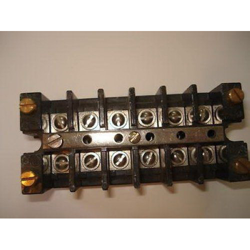 GE Busway EB27B06S Terminal Block; 30 Amp, 600 Volt, Washer Head Screw ...