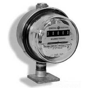 Milbank CL200 Analog E-Z Read Watt-Hour Meter; 120/240 Volt, 200 Amp ...